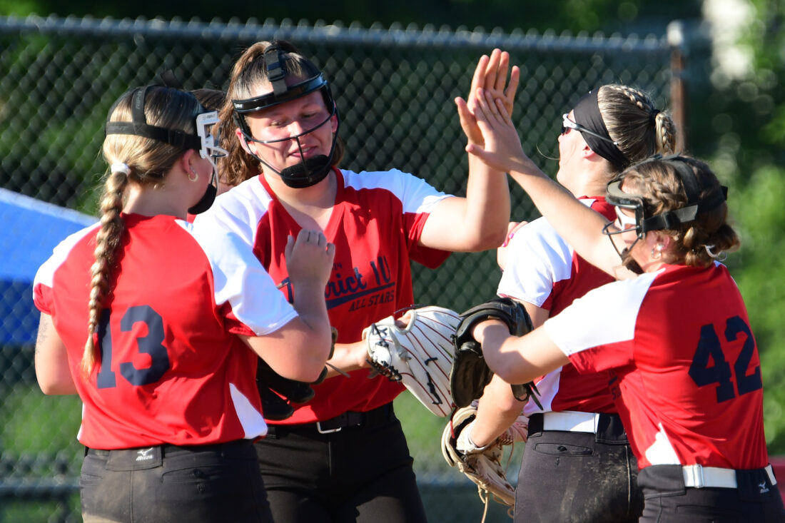 District 4 all-star softball game a success again as both teams win ...